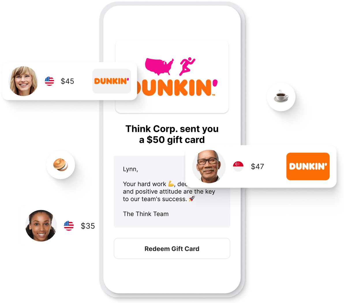 Buy Dunkin' Gift Cards in Bulk - Instant Delivery - Giftogram